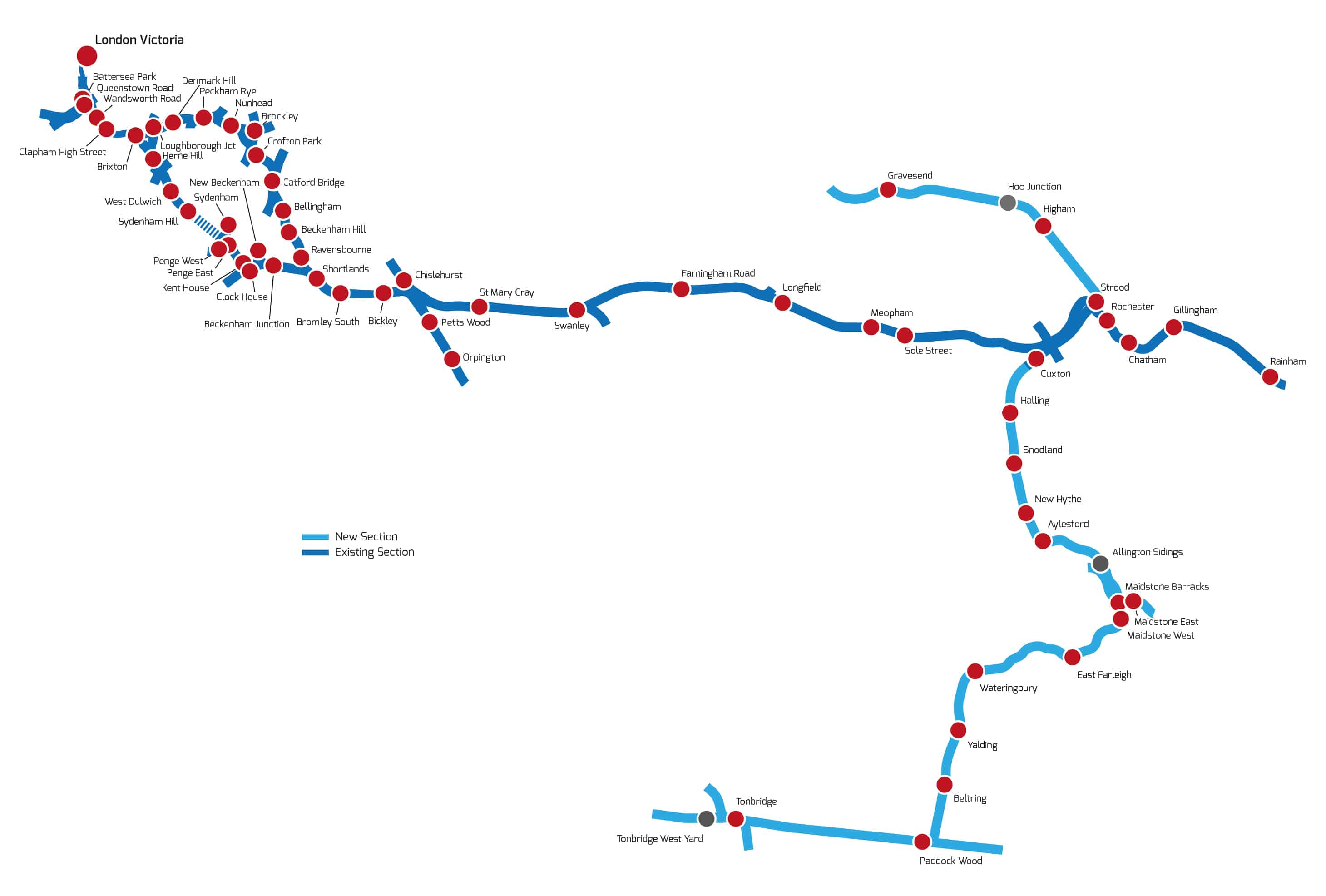Train Simulator Chatham Main Medway Valley Lines Route